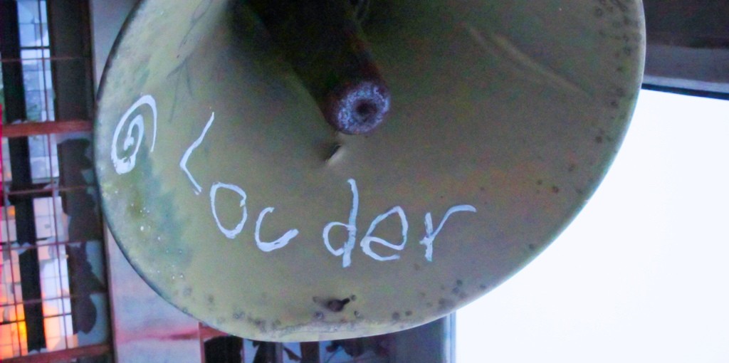 Do Not Get Quiet, Ever Again... As a Matter of Fact, Get LOUDER!